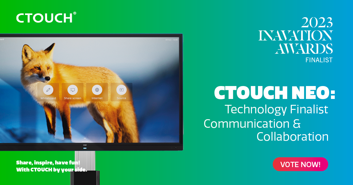 CTOUCH Neo nominated as Inavation Awards 2023… | CTOUCH Global