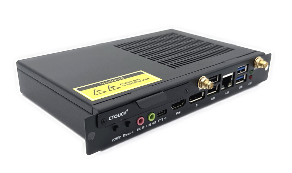 Elevate your touchscreen with fast-paced OPS modules | CTOUCH Global